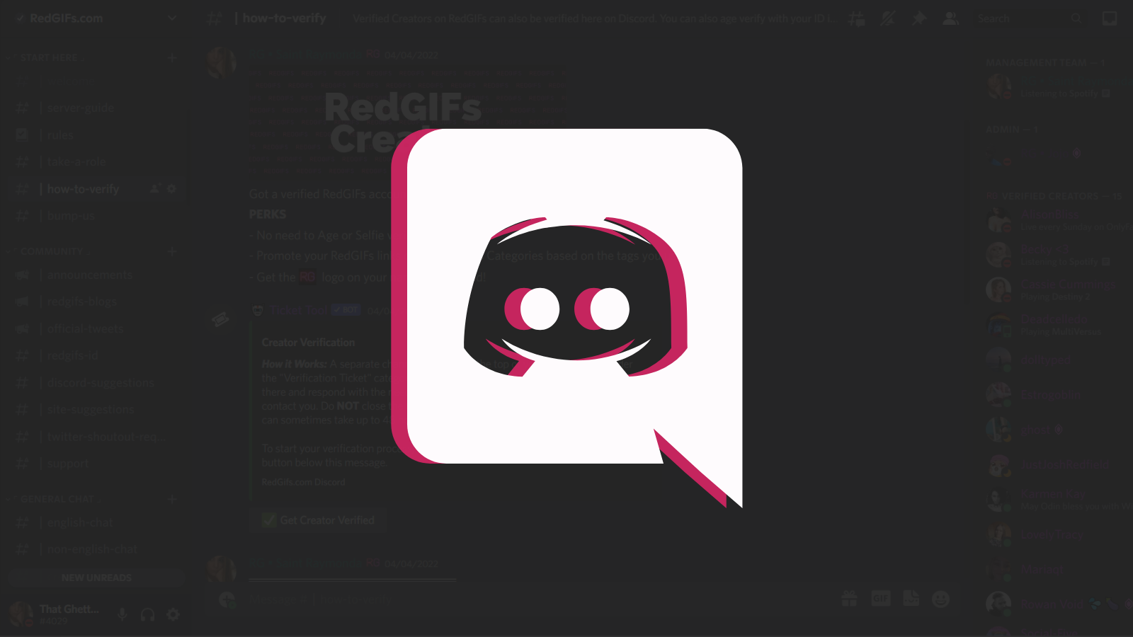 Introducing Discord RedGIFs Creators Introducing Discord RedGIFs Creators